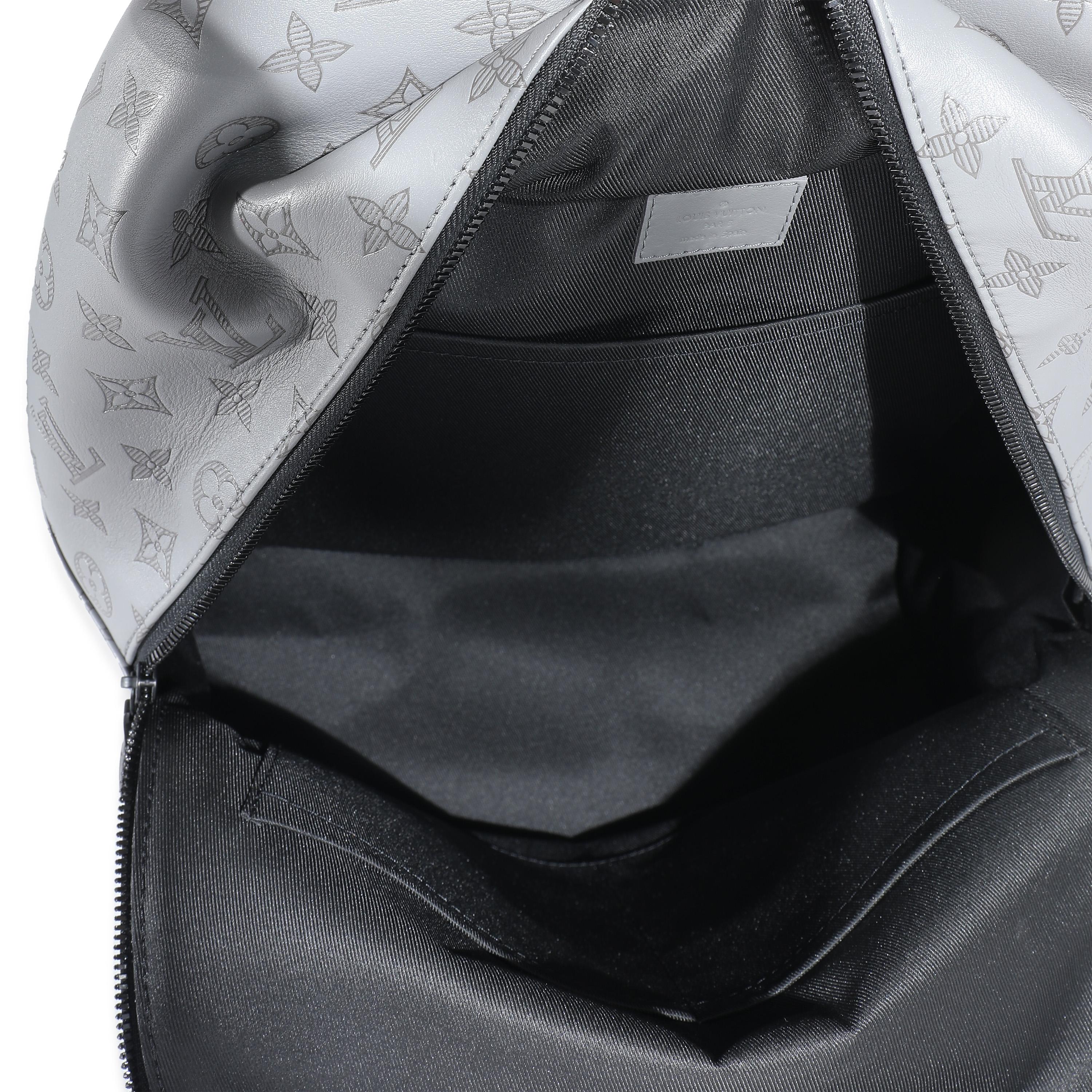 Louis Vuitton Anthracite Grey Monogram Shadow Racer Backpack For Sale ...