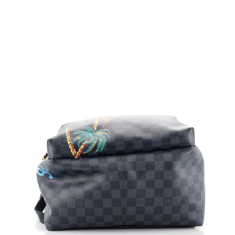 Louis Vuitton Apollo Backpack Limited Edition Damier Cobalt Jungle at ...