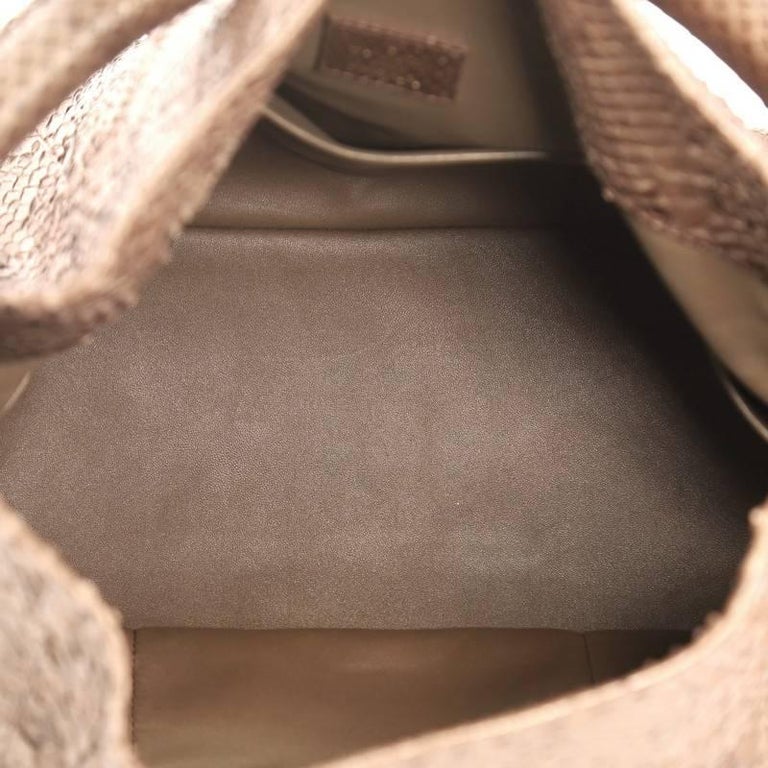 Louis Vuitton Artsy Handbag Monogram Embossed Python MM at 1stDibs ...