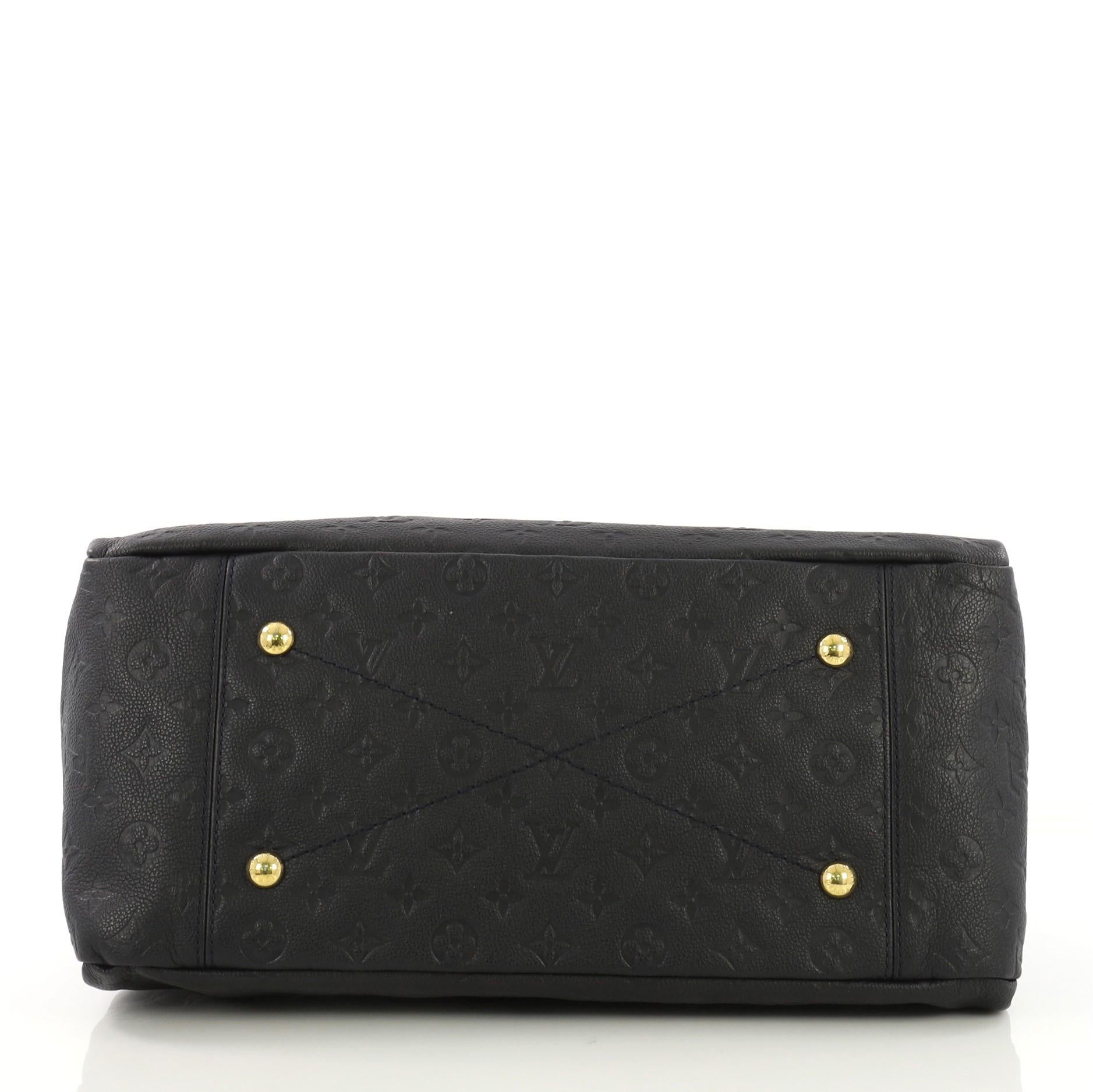 Louis Vuitton Artsy Handbag Monogram Empreinte Leather MM at 1stDibs