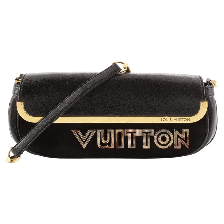 Louis Vuitton Avant Garde Pochette Leather with Suede at 1stDibs