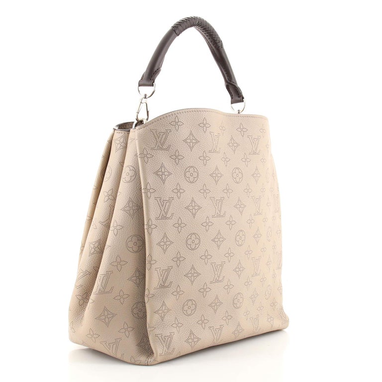 Louis Vuitton Babylone Handbag Mahina Leather PM For Sale at 1stDibs