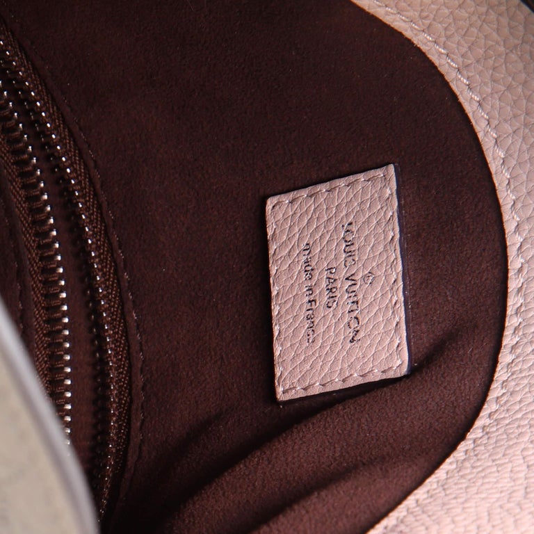 Louis Vuitton Babylone Handbag Mahina Leather PM For Sale at 1stDibs