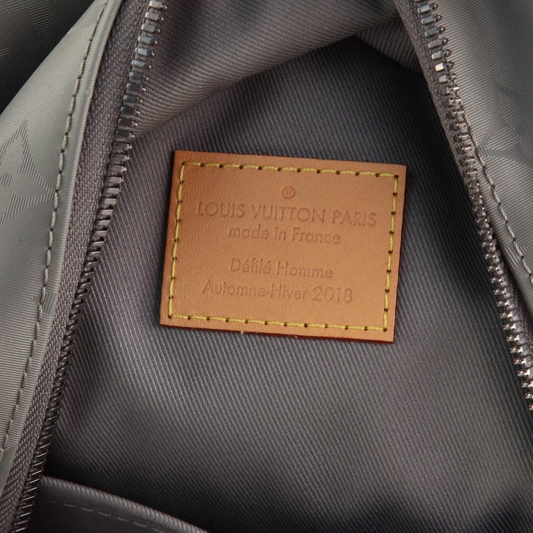 Louis Vuitton Backpack Limited Edition Titanium Monogram Canvas PM For ...