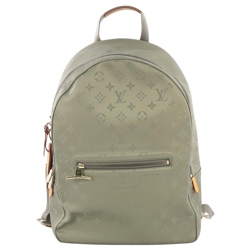 Louis Vuitton Backpack Limited Edition Titanium Monogram Canvas PM at ...