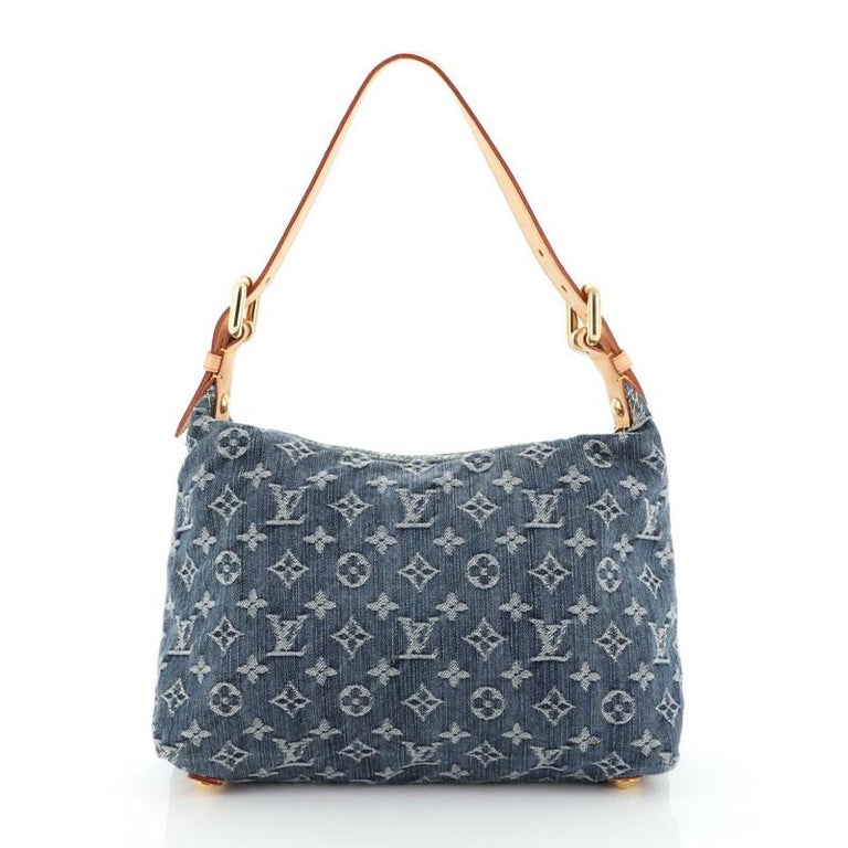 Louis Vuitton Baggy Handbag Denim PM at 1stDibs