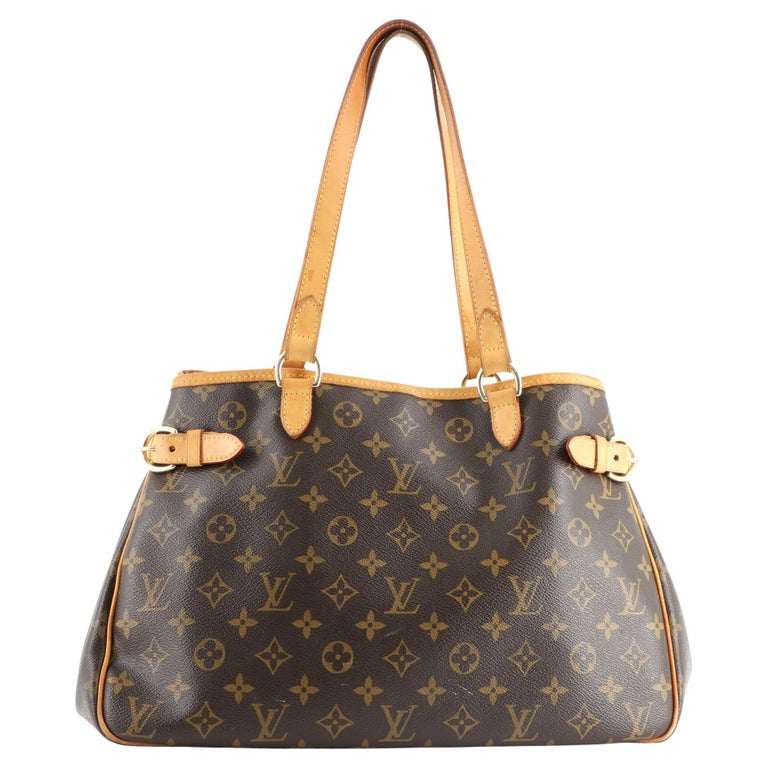 Louis Vuitton Batignolles Handbag Monogram Canvas Horizontal at 1stDibs