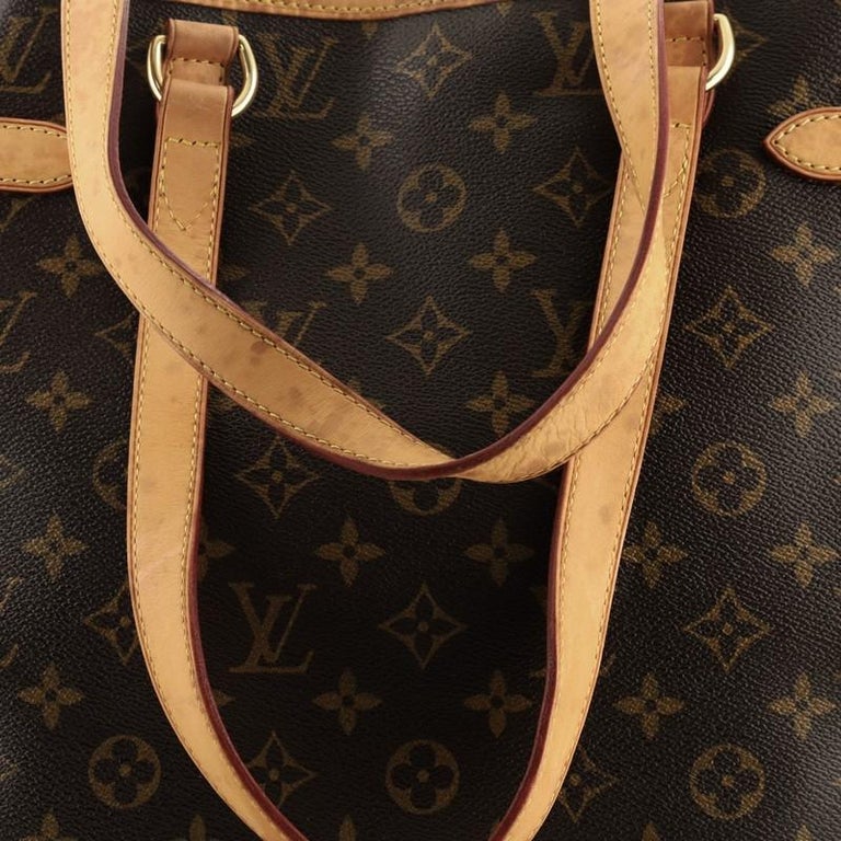 Louis Vuitton Batignolles Handbag Monogram Canvas Vertical at 1stDibs