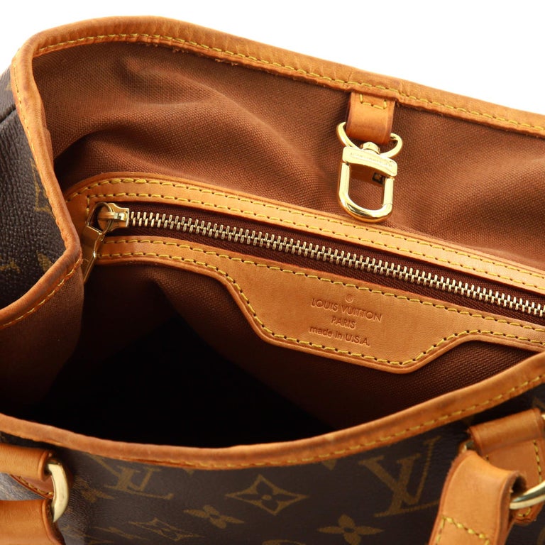 Louis Vuitton Batignolles Handbag Monogram Canvas Vertical at 1stDibs