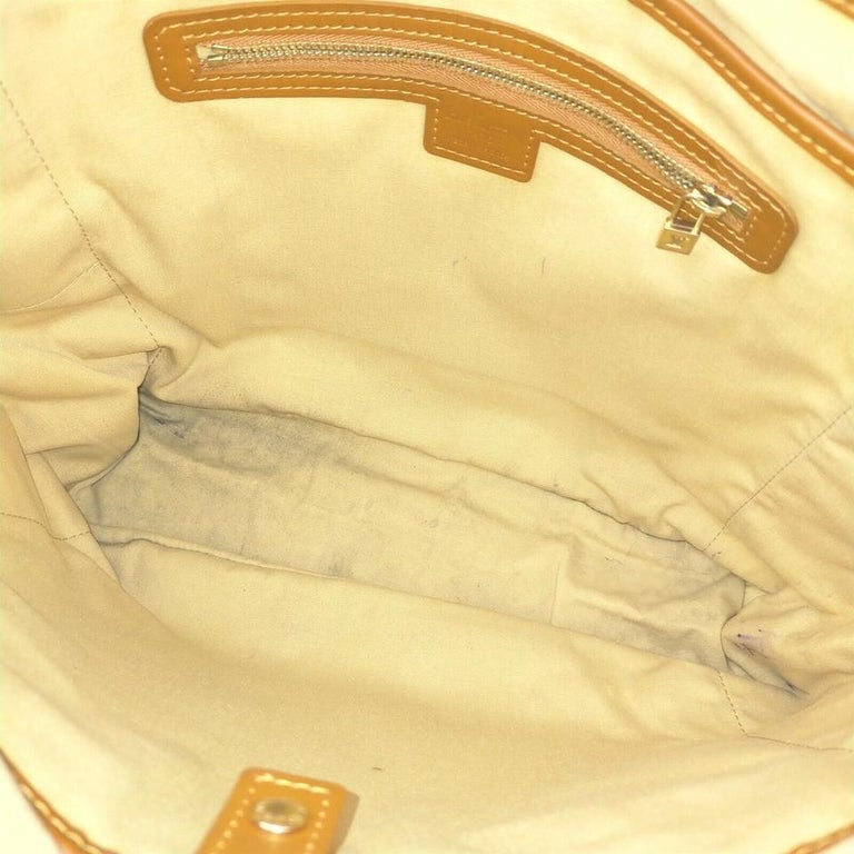 Louis Vuitton Beige Monogram Mini Lin Lucille GM Tote Bag 863049 at 1stDibs