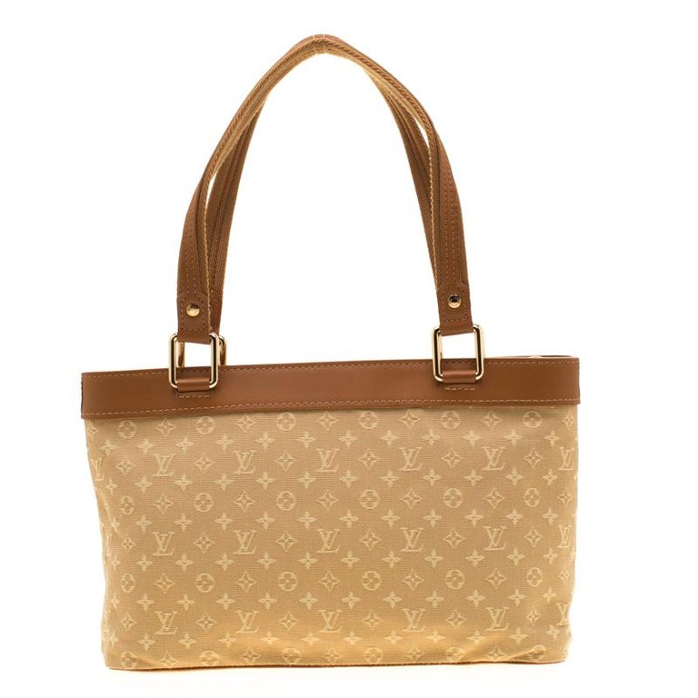 Louis Vuitton Beige Monogram Mini Lin Lucille PM TST Bag For Sale at ...