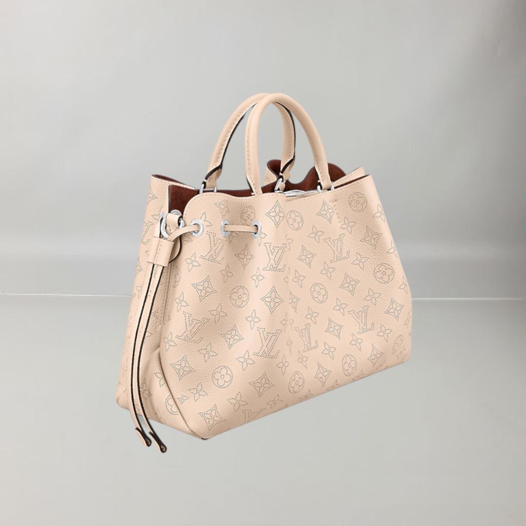Louis Vuitton Bella tote bag Cream Mahina Perforated Calfskin For Sale ...