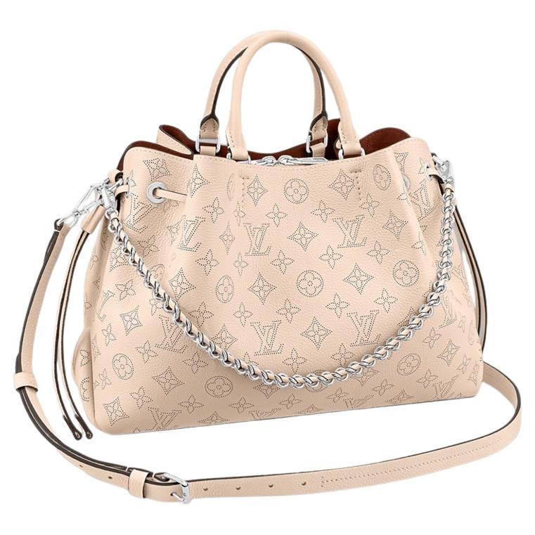 Louis Vuitton Bella tote bag Cream Mahina Perforated Calfskin For Sale ...
