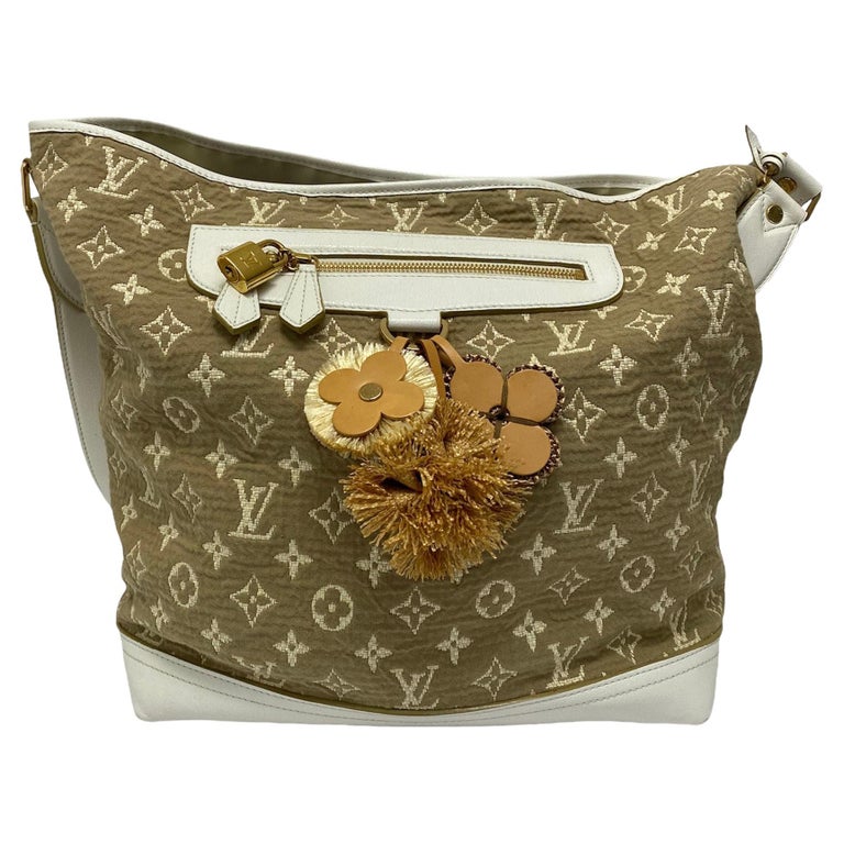 Louis Vuitton Besace Monogram Bag with Calfskin Trims For Sale at 1stDibs