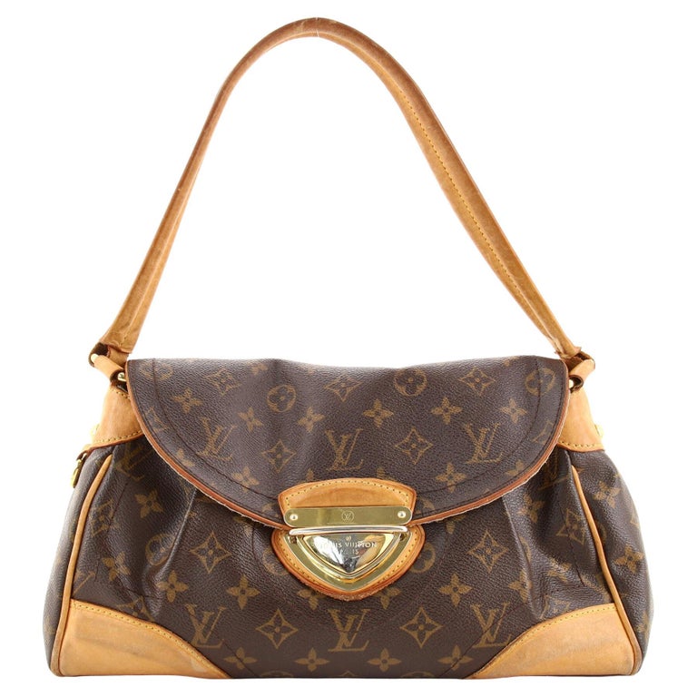 Louis Vuitton Beverly Handbag Monogram Canvas MM For Sale at 1stDibs