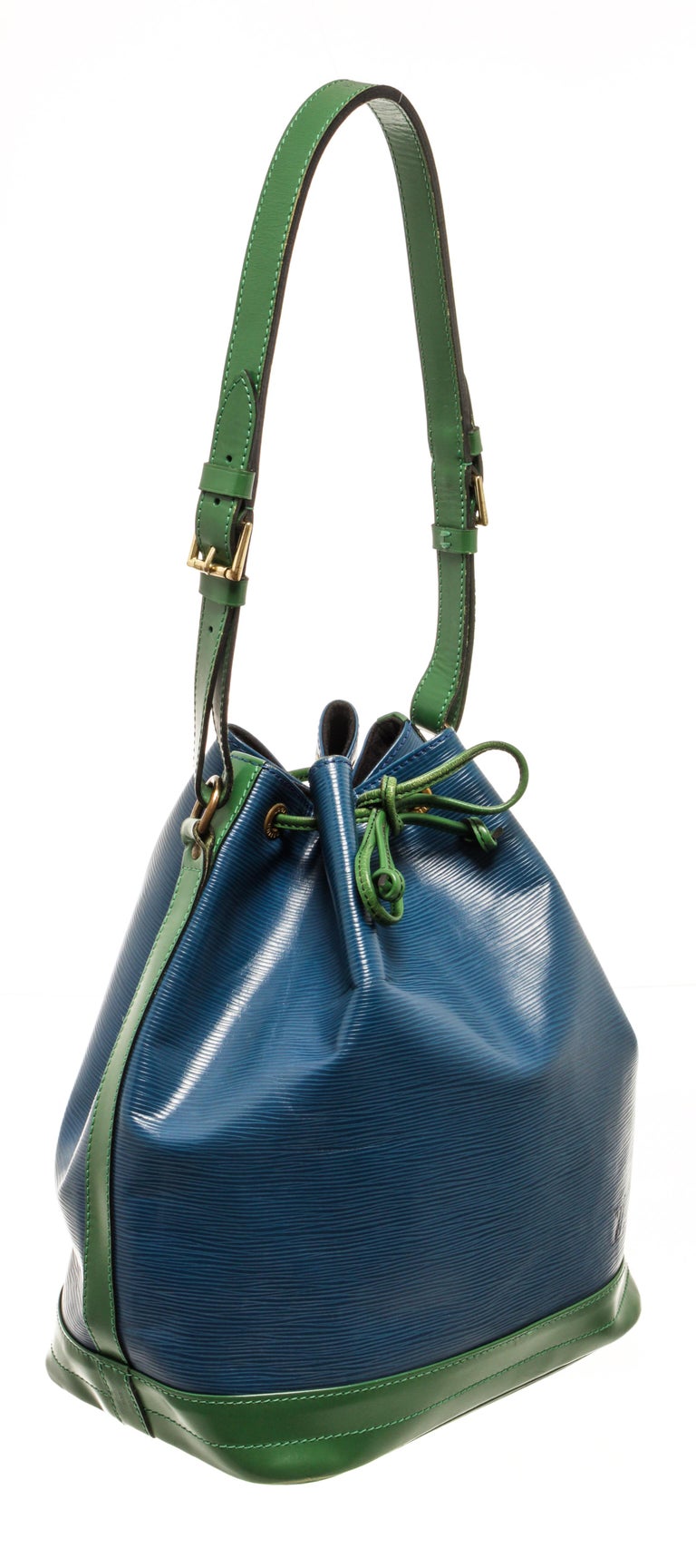 Louis Vuitton Bi-Colored Epi Leather Noe Shoulder Bag For Sale at 1stDibs