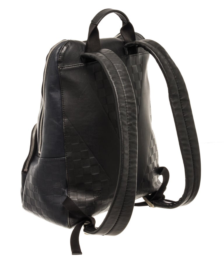Louis Vuitton Black Damier Infini Leather Avenue Backpack For Sale at ...