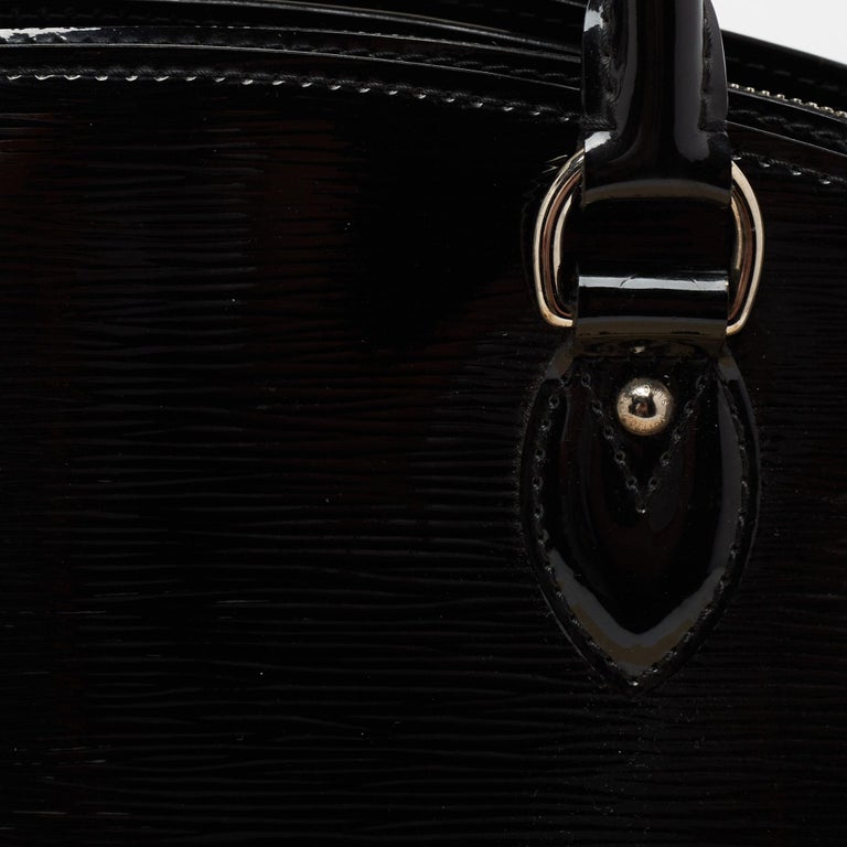 Louis Vuitton Black Electric Epi Leather Pont Neuf PM Bag For Sale at ...