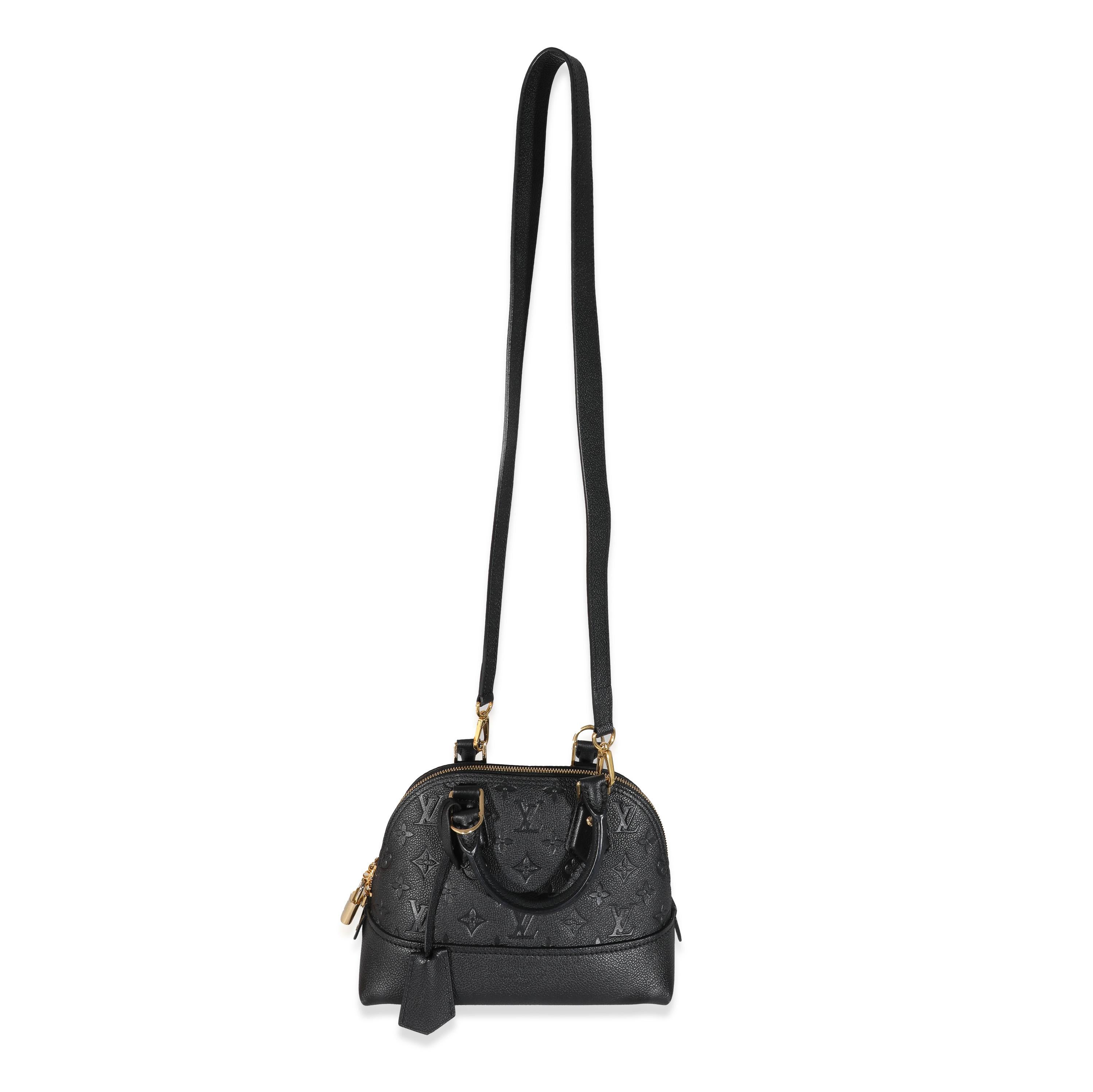 Louis Vuitton Black Empreinte Neo Alma BB For Sale at 1stDibs