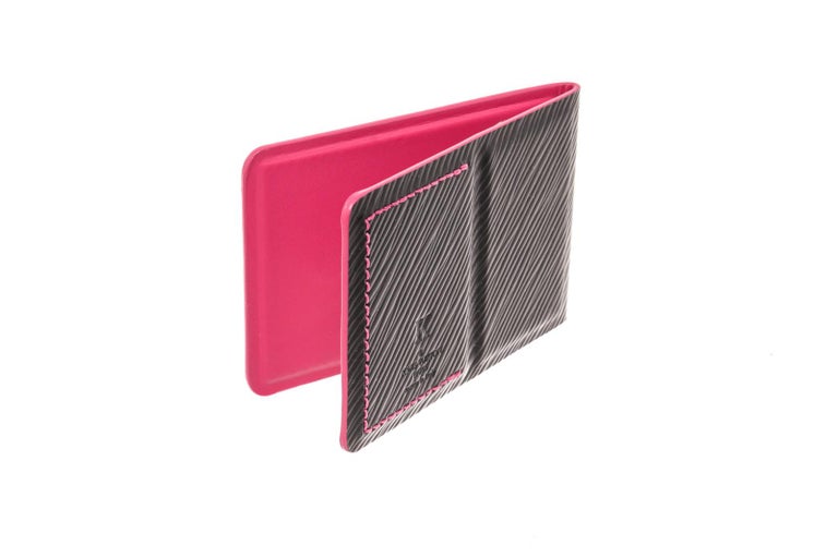 Louis Vuitton Black Epi Leather Mirror Compact Wallet For Sale at 1stDibs