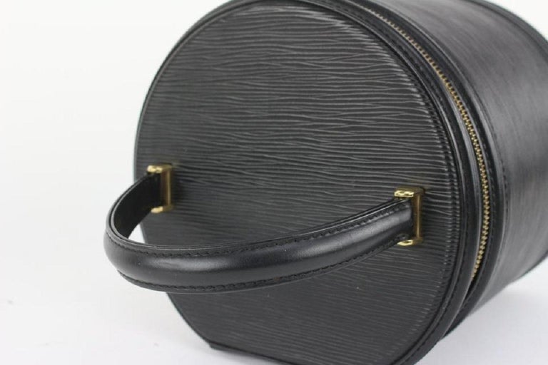 Louis Vuitton Black Epi Leather Noir Cannes Vanity Case 99lv75 For Sale ...