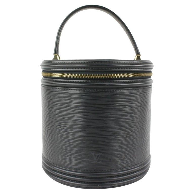 Louis Vuitton Black Epi Leather Noir Cannes Vanity Case 99lv75 For Sale ...
