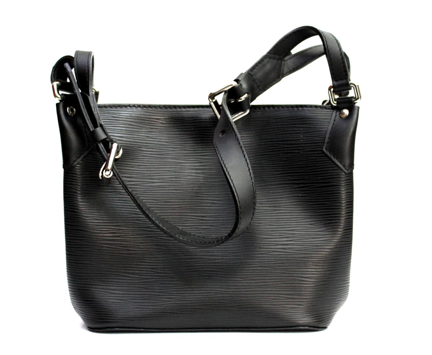 Louis Vuitton Black Epi Leather Shoulder Bag at 1stDibs | luois vuitton ...