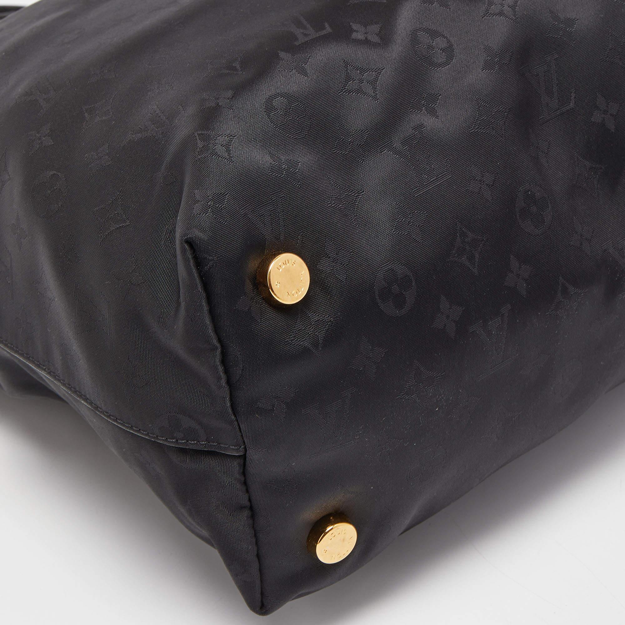 Louis Vuitton Black Monogram Desire Vertical Lockit MM Bag For Sale at ...