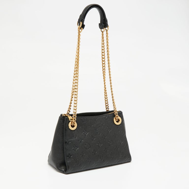 Louis Vuitton Black Monogram Empreinte Leather Surene BB Bag For Sale ...