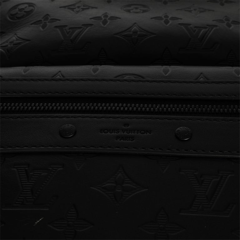 Louis Vuitton Black Monogram Shadow Leather Sprinter Backpack For Sale ...
