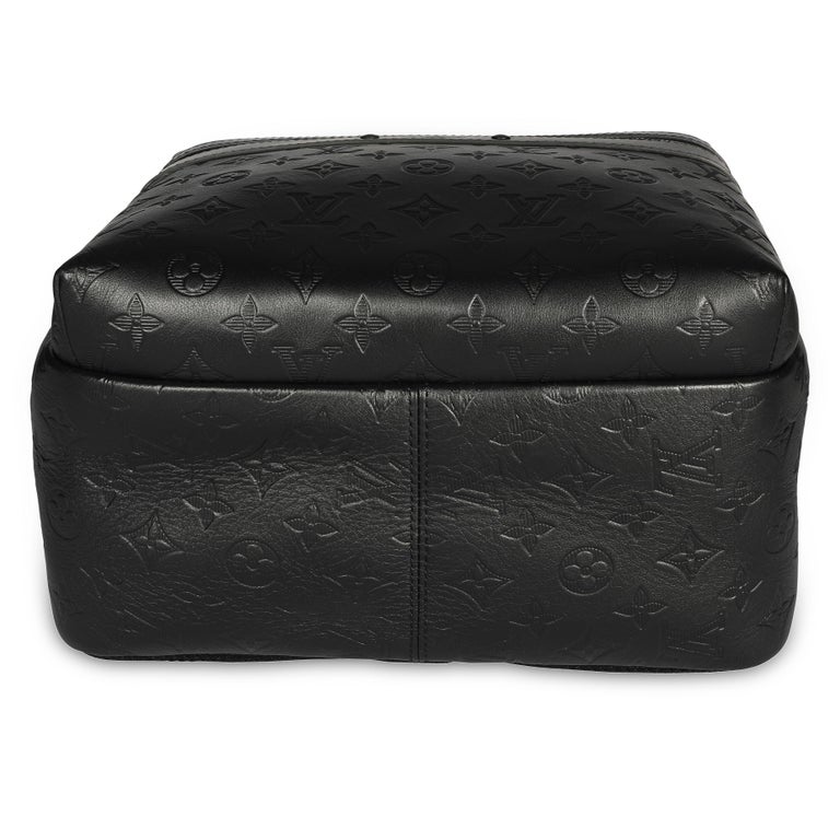 Louis Vuitton Black Monogram Shadow Leather Sprinter Backpack For Sale ...
