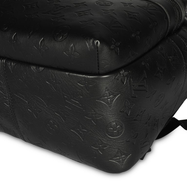 Louis Vuitton Black Monogram Shadow Leather Sprinter Backpack For Sale ...