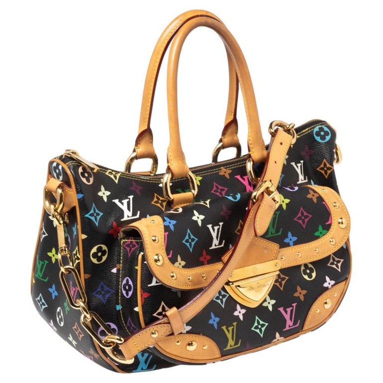 Louis Vuitton Black Multicolor Monogram Canvas Rita Bag at 1stDibs
