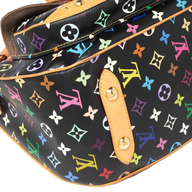 Louis Vuitton Black Multicolor Monogram Canvas Rita Bag at 1stDibs