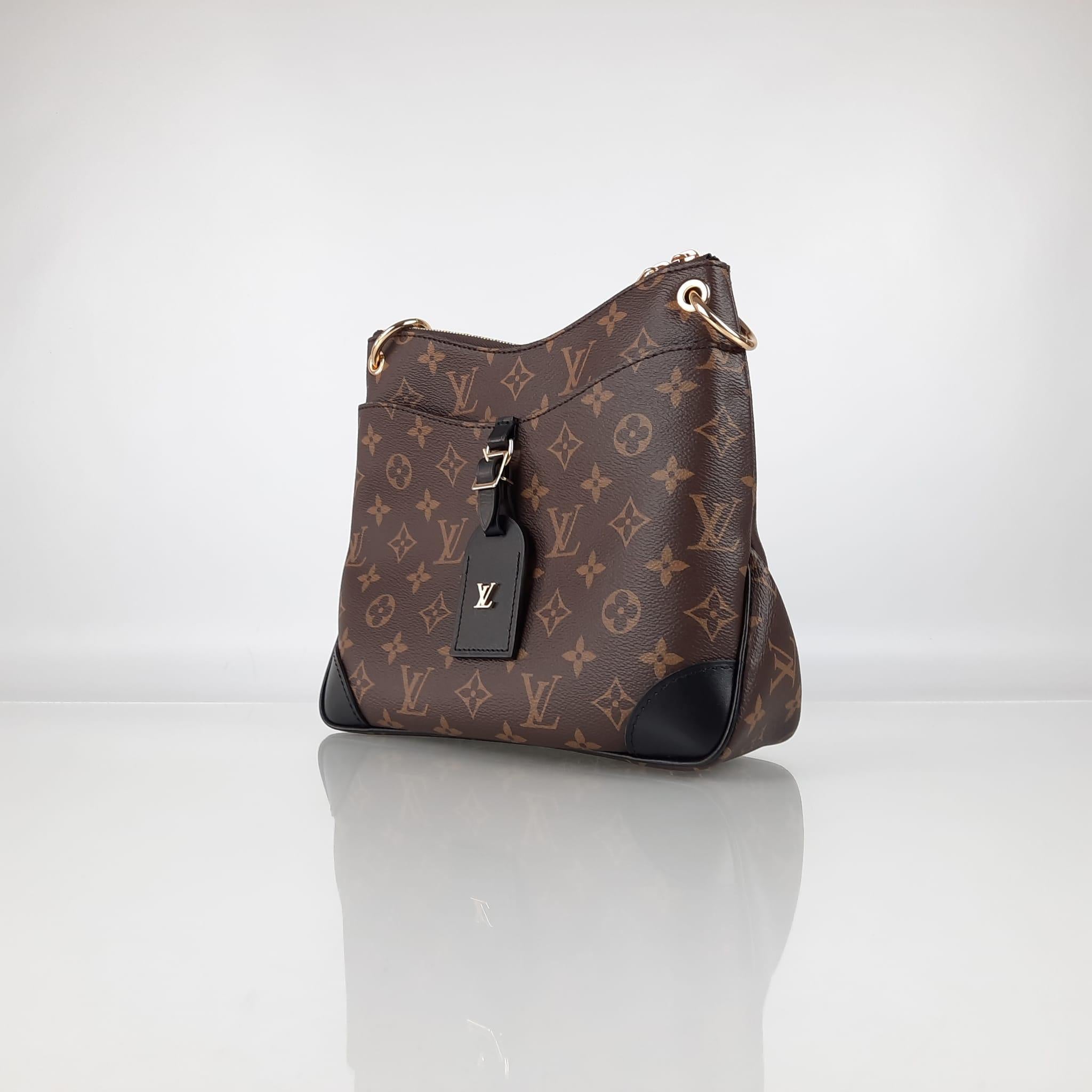 Louis Vuitton Black Odéon PM Bag For Sale at 1stDibs
