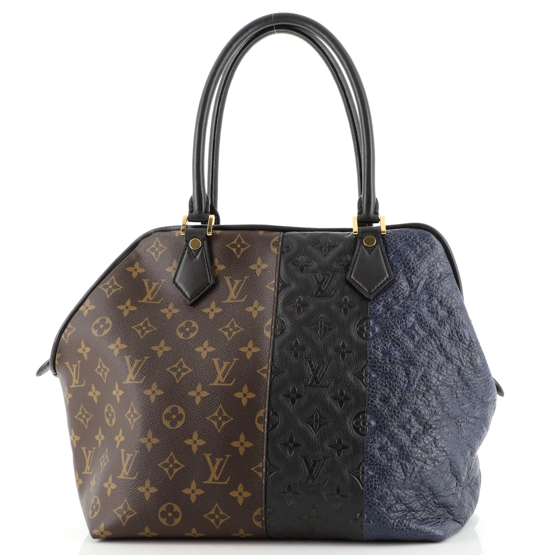 Louis Vuitton Blocks Zipped Tote Limited Edition Monogram at 1stDibs