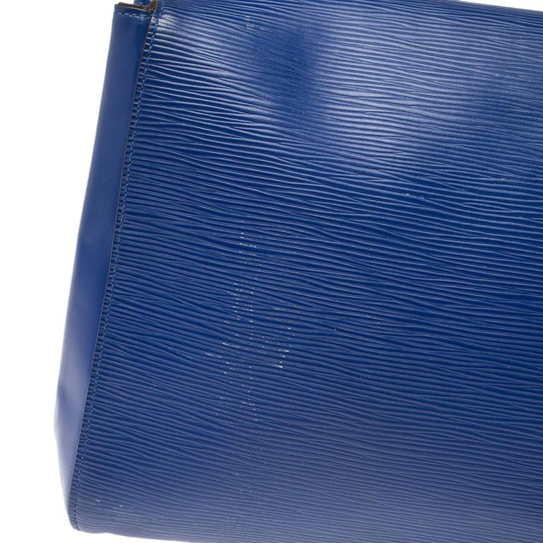 Louis Vuitton Blueberry Epi Leather Cluny MM Bag at 1stDibs