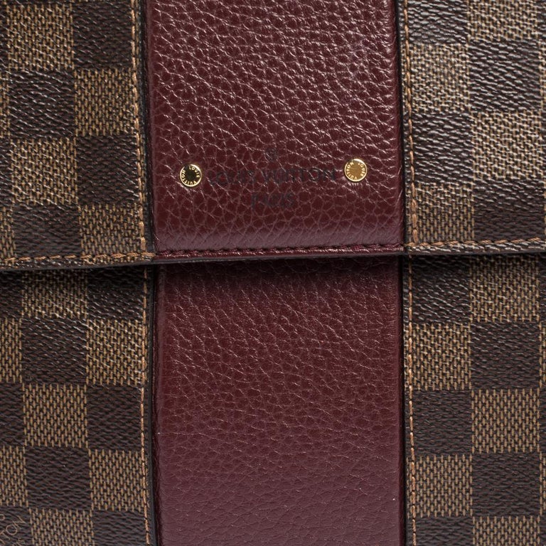 Louis Vuitton Bordeaux Damier Ebene Bond Street Bag at 1stDibs | lv ...