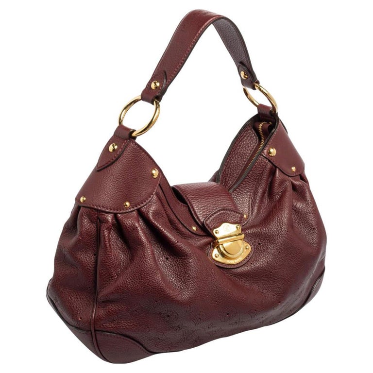 Louis Vuitton Bordeaux Monogram Mahina Leather Solar PM Bag For Sale at ...