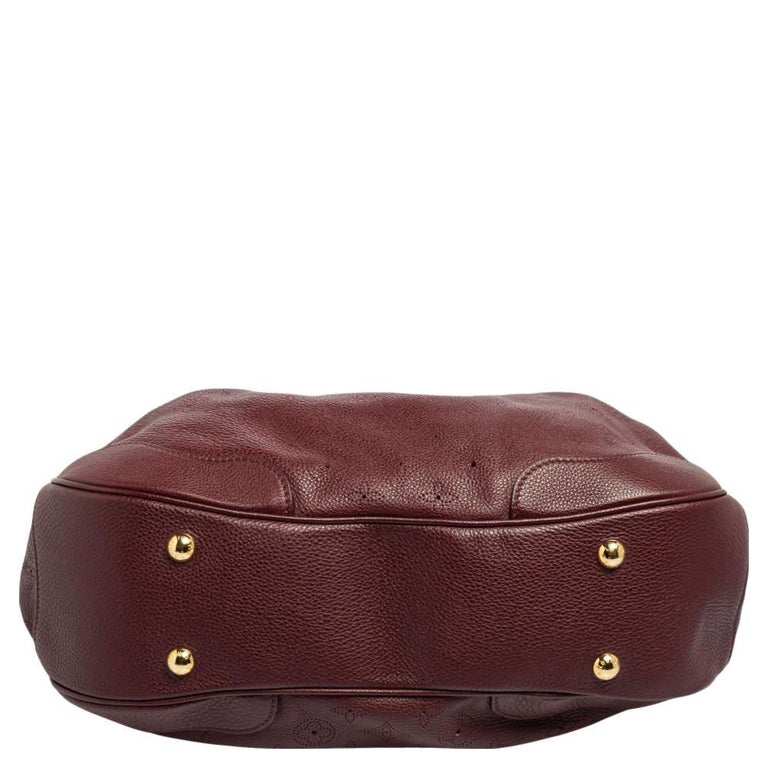 Louis Vuitton Bordeaux Monogram Mahina Leather Solar PM Bag For Sale at ...