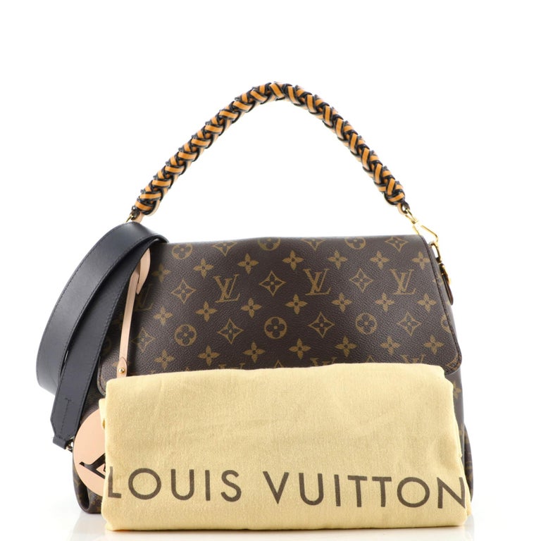 Louis Vuitton Braided Handle Beaubourg Handbag Monogram Canvas MM at ...