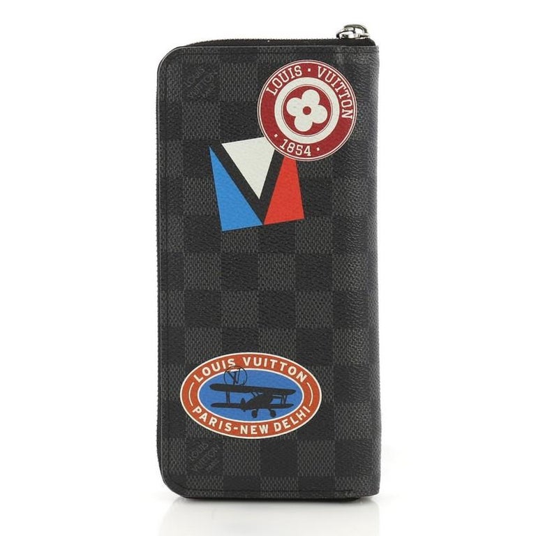 Louis Vuitton Brazza Wallet Limited Edition Damier Graphite LV League ...