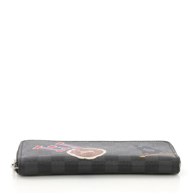 Louis Vuitton Brazza Wallet Limited Edition Damier Graphite LV League ...