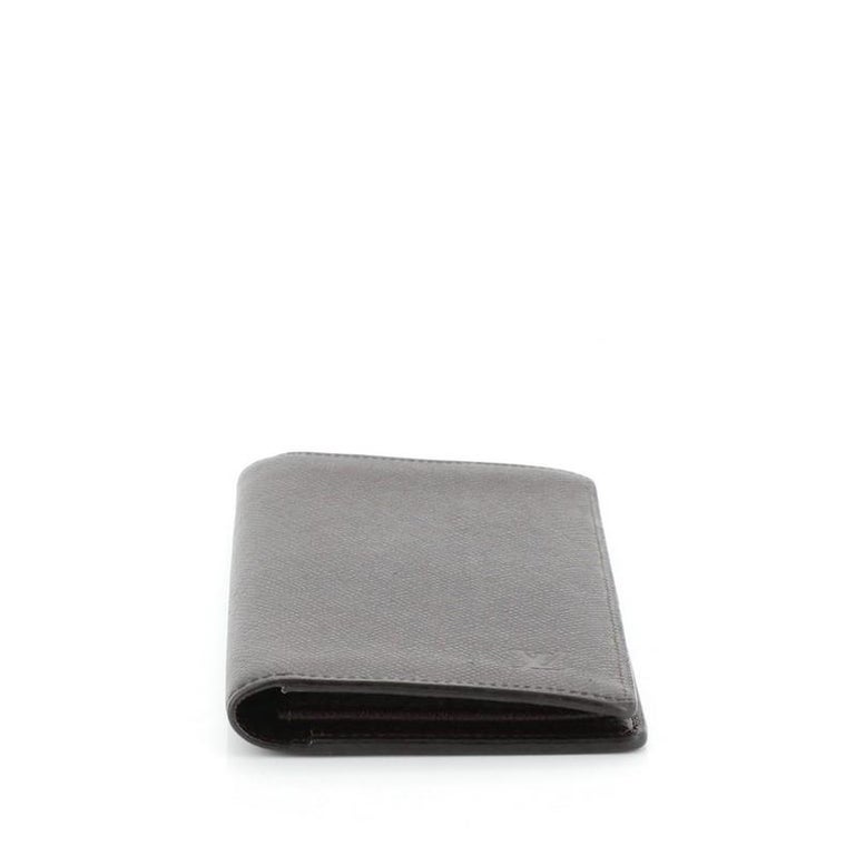 Louis Vuitton Brazza Wallet Taiga Leather at 1stDibs