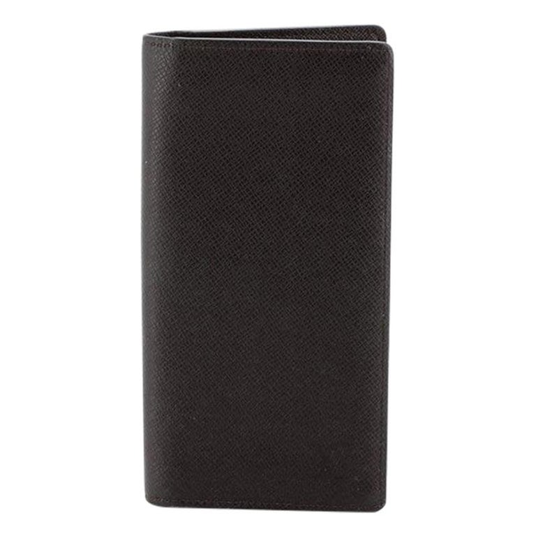 Louis Vuitton Brazza Wallet Taiga Leather at 1stDibs