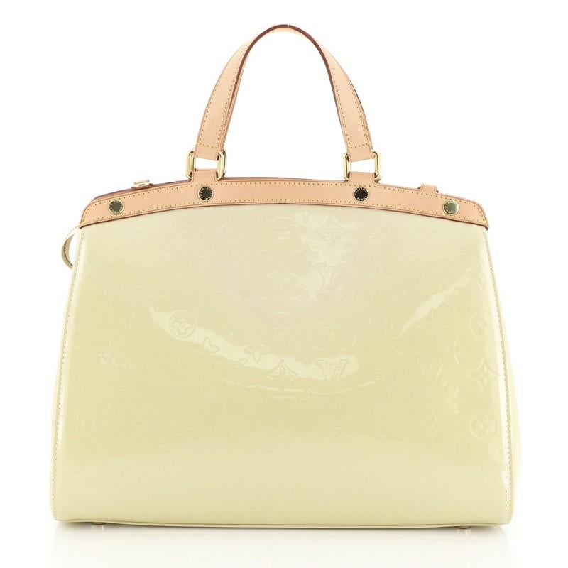 Louis Vuitton Brea Handbag Monogram Vernis GM at 1stDibs