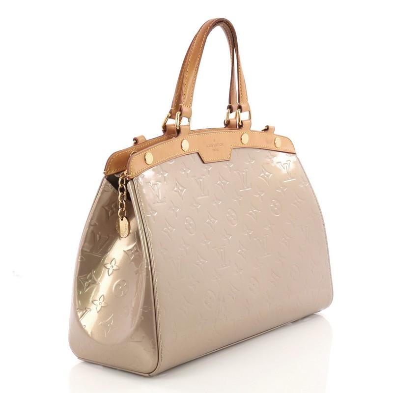 Louis Vuitton Brea Handbag Monogram Vernis MM at 1stDibs