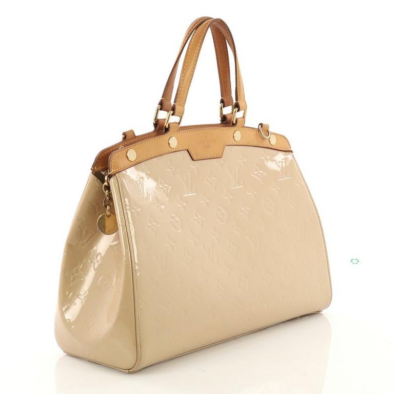 Louis Vuitton Brea Handbag Monogram Vernis MM at 1stDibs