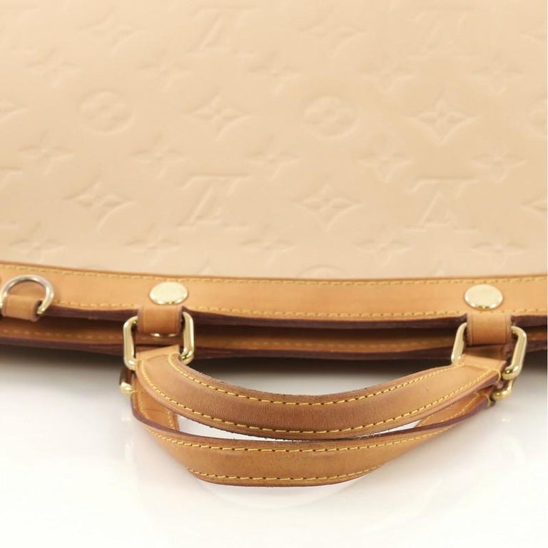 Louis Vuitton Brea Handbag Monogram Vernis MM at 1stDibs