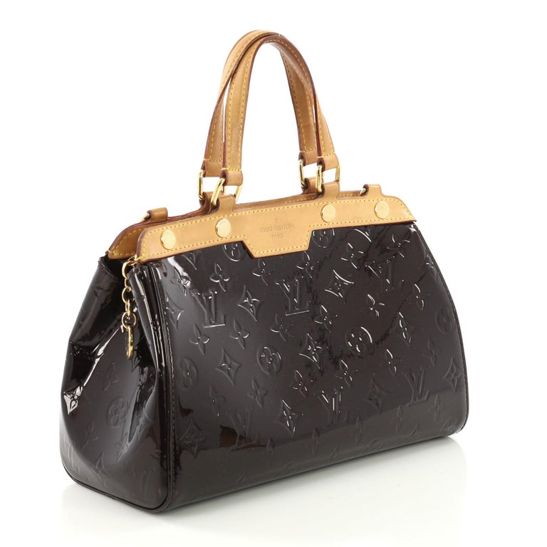 Louis Vuitton Brea Handbag Monogram Vernis PM at 1stDibs